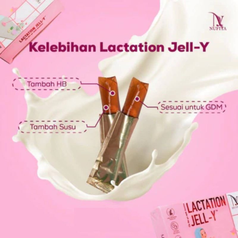 Nufiya Lactation Jell-Y Milk Booster (20 Sachet) - The Baby Store