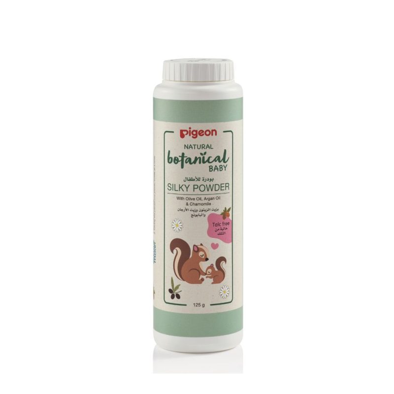 Pigeon Botanical Silky Powder (125g) - The Baby Store